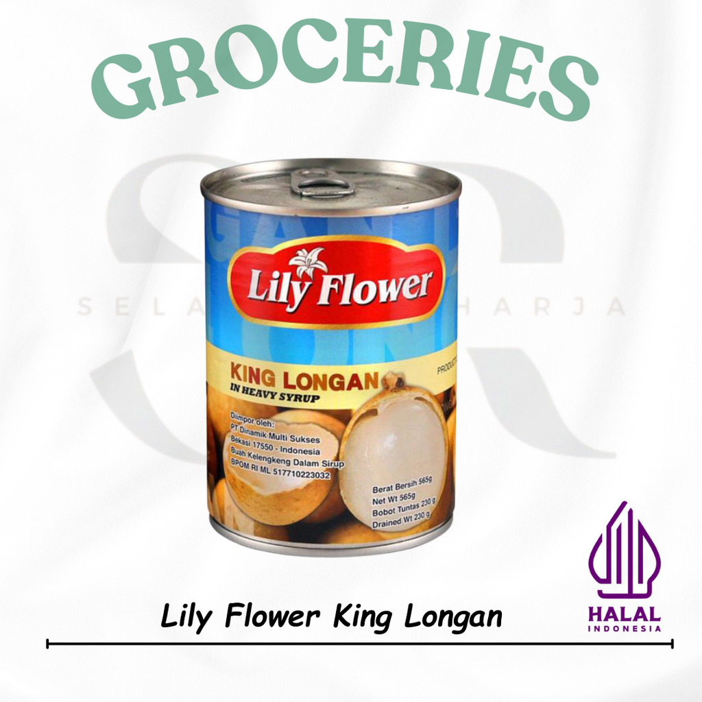 Jual Lily Flower King Longan Heavy Syrup 565gr | Shopee Indonesia