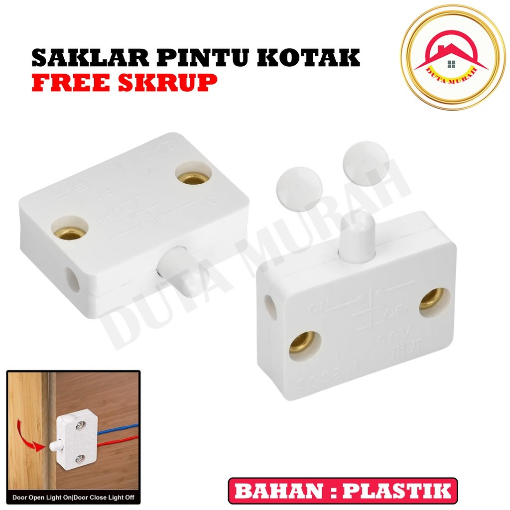 Jual Saklar Lampu Switch Lampu Lemari Pintu Buka Tutup Closet Wardrobe ...