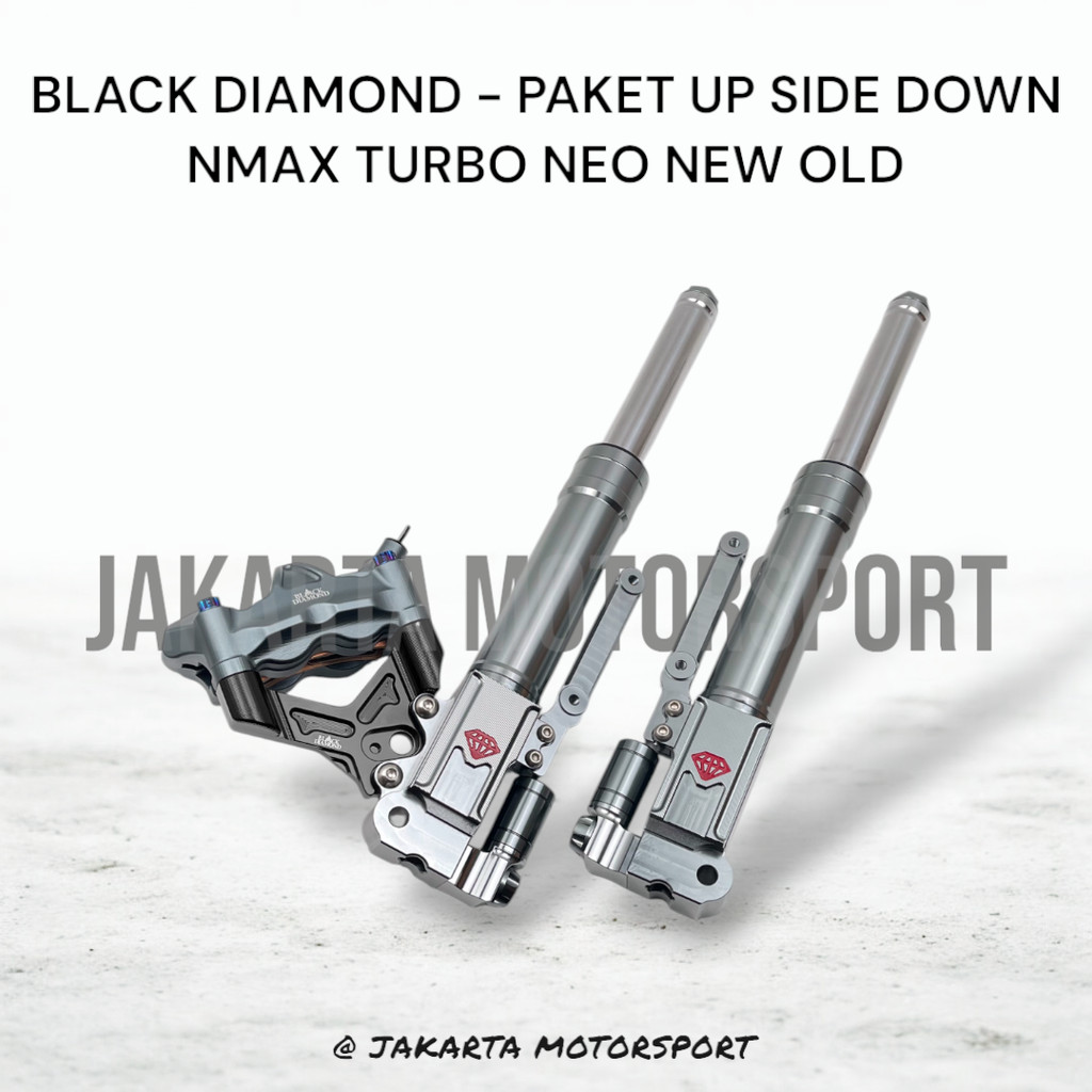 Jual Black Diamond Shock Breaker Depan NMAX TURBO NEO NEW OLD AEROX ...