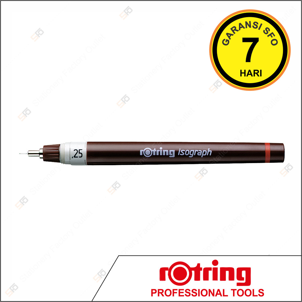 Jual Drawing Pen Rotring 0.25 mm - Rapido Isograph - SFO Semarang ...