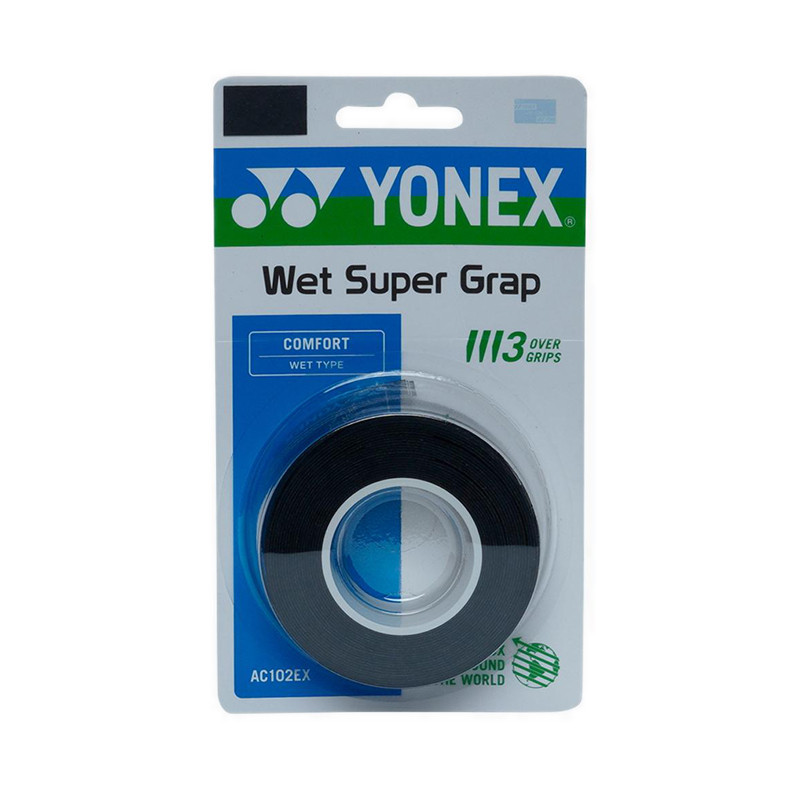 Jual Yonex Super Grap Over Grip 3P - Black | Shopee Indonesia