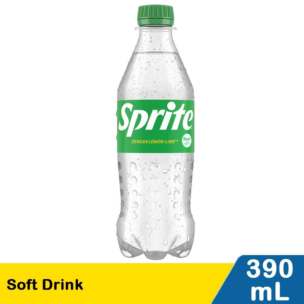 Jual SPRITE SOFT DRINK 390mL | Shopee Indonesia