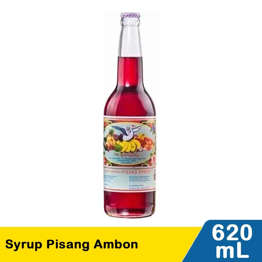 Jual CAP BANGAU SYRUP PISANG AMBON 620mL | Shopee Indonesia