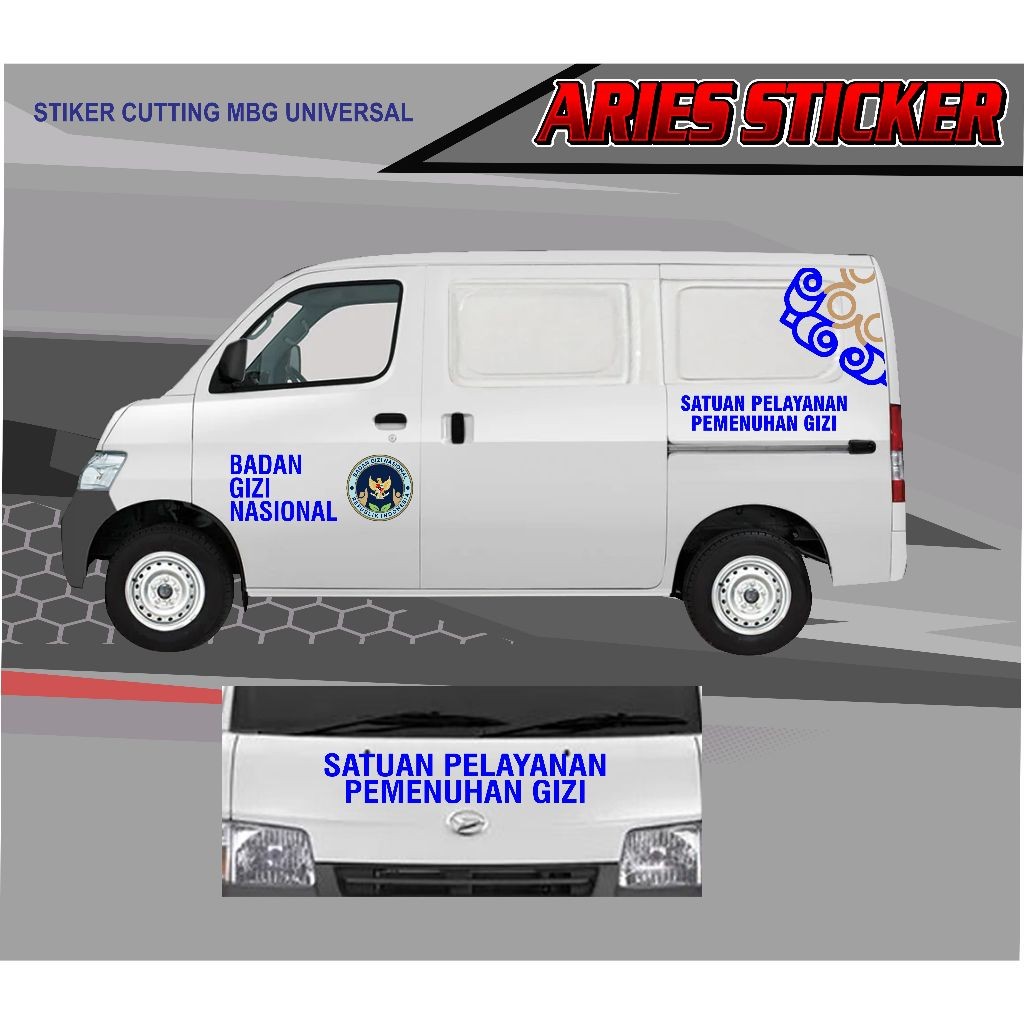 Jual CUTING STIKER MBG SPPG BADAN GIZI NASIONAL UNIVERSAL | Shopee ...