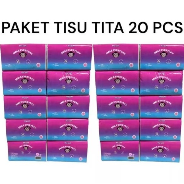 Jual Paket 20 Tisu Tita Soft 360 Tisu Wajah | Shopee Indonesia