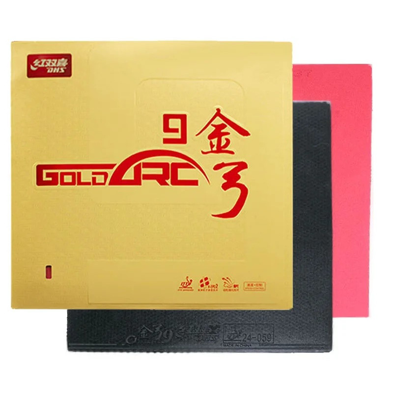 Jual Original DHS Gold Arc 9 Table Tennis Rubber Goldarc 9 Non-sticky ...