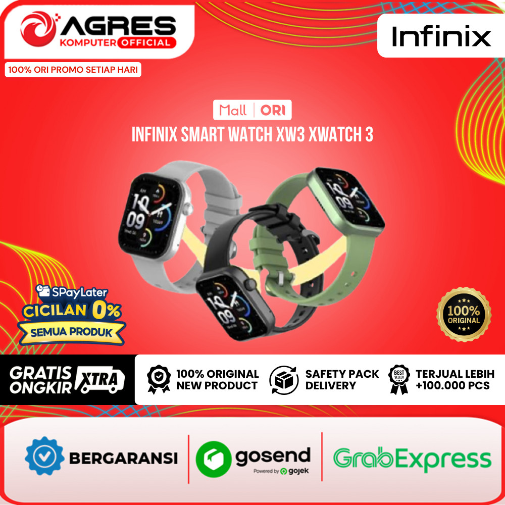 Jual INFINIX SMART WATCH XW3 XWATCH 3 | Shopee Indonesia