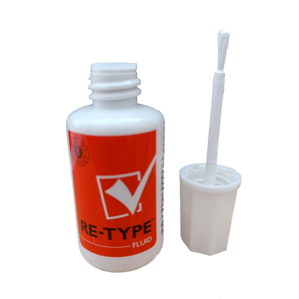 Jual TIPEX CAIR KUAS CORRECTION FLUID RE-TYPE | Shopee Indonesia