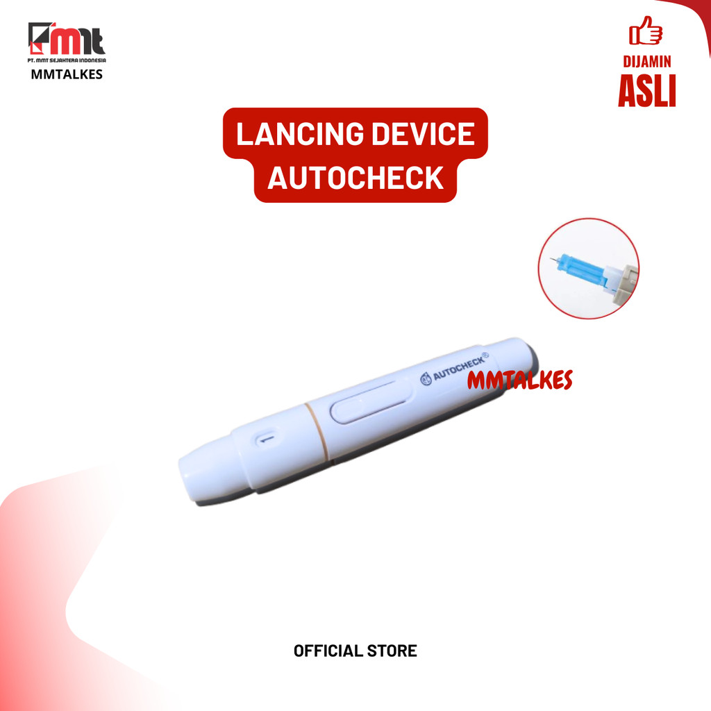 Jual Lancing Device AUTOCHECK Pena Lancet - Pengambil Sampel Darah ...