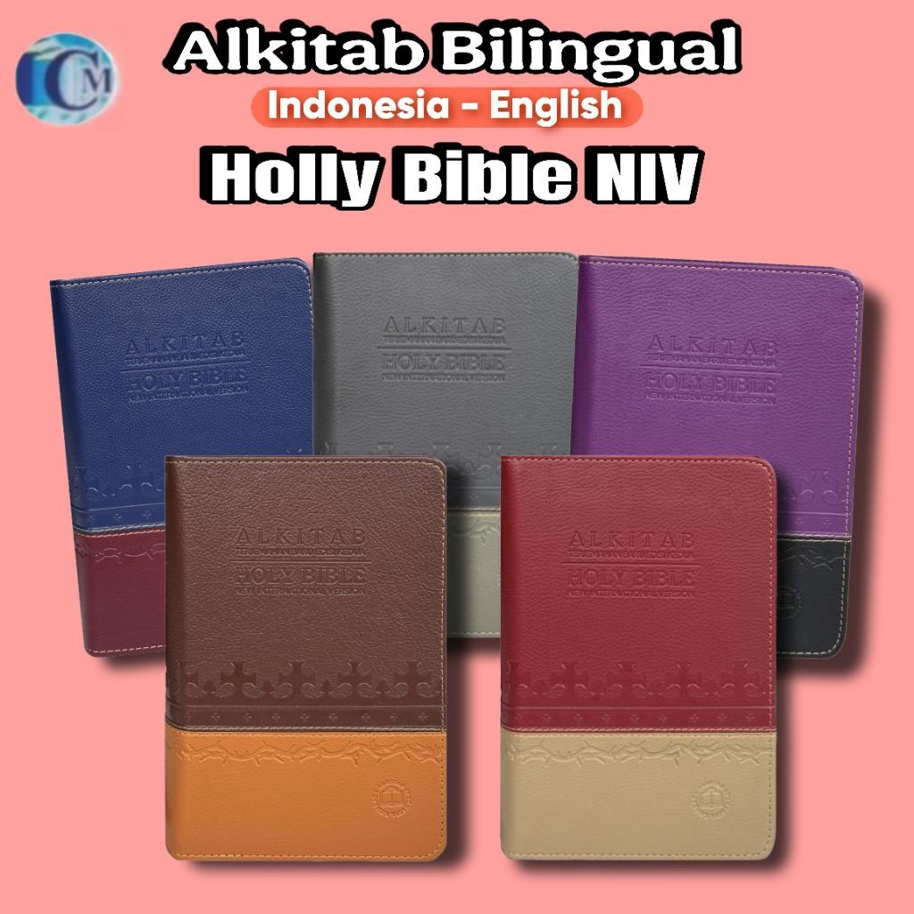 Jual Siap Kirim Alkitab Holy Bibel NIV Dua Bahasa Indonesia - Inggris ...
