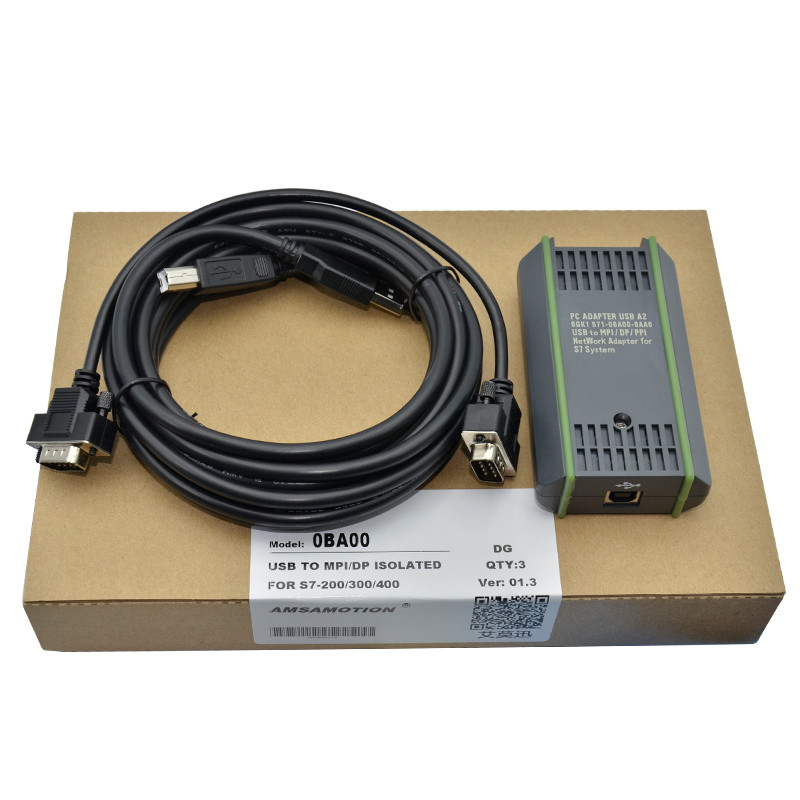 Jual USB-MPI PPI for Siemens S7-200/300/400 PLC Programming Cable PC ...