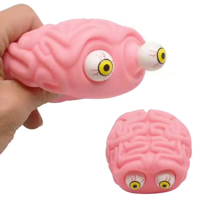 Jual Anti Stress Flippy Brain Squishy Eye Popping Squeeze Fidget Toy ...
