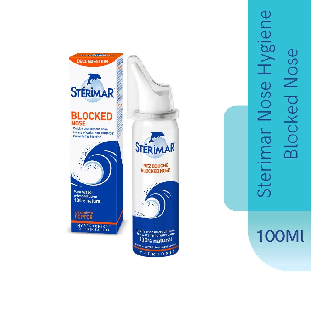 Jual STERIMAR Blocked Nose 100mL | Pembersih Nose Nasal Hygiene Spray ...