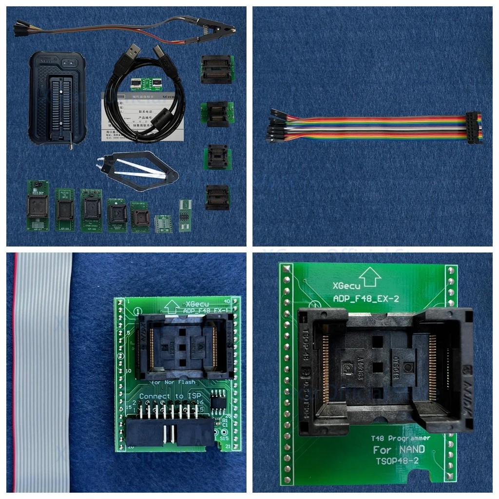 Jual XGecu T48 [TL866-3G] Programmer Support 34000+ ICS for EPROM/MCU ...