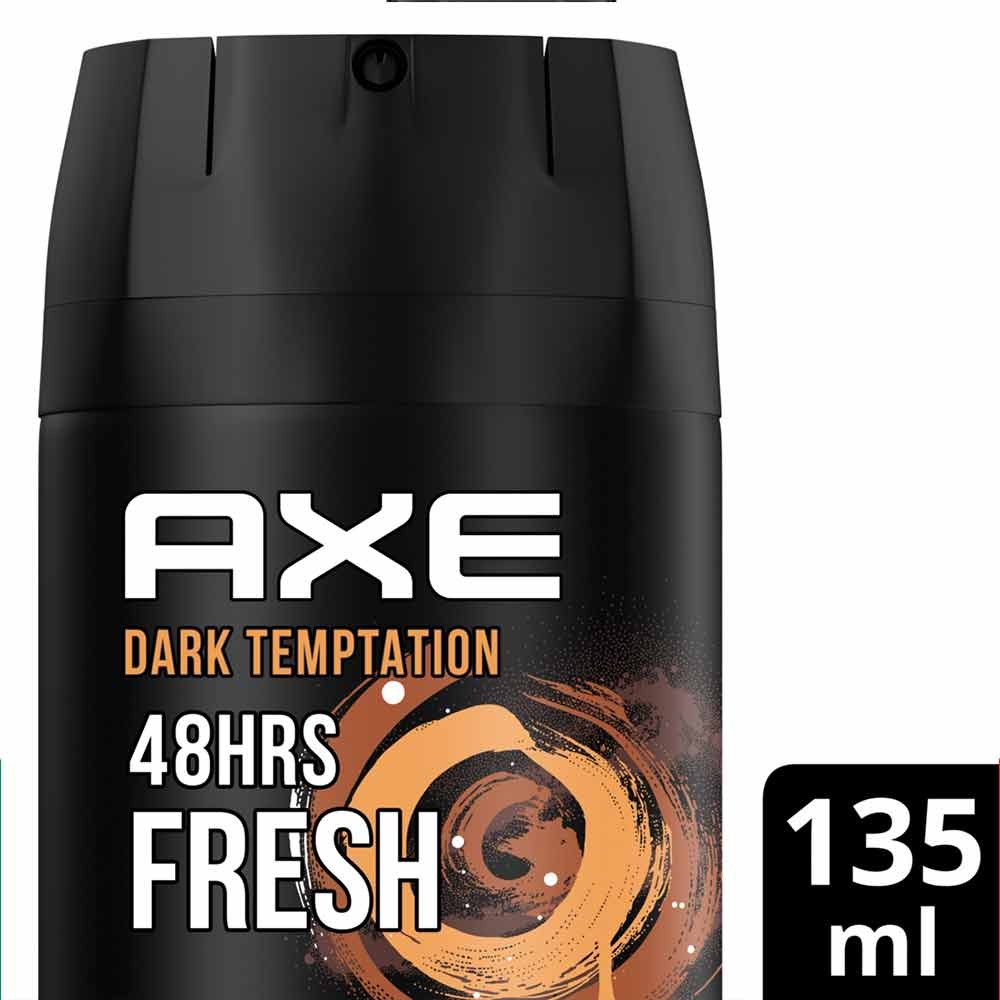 Jual AXE BODY SPRAY DEODORANT DARK TEMPTATION 150/135mL | Shopee Indonesia