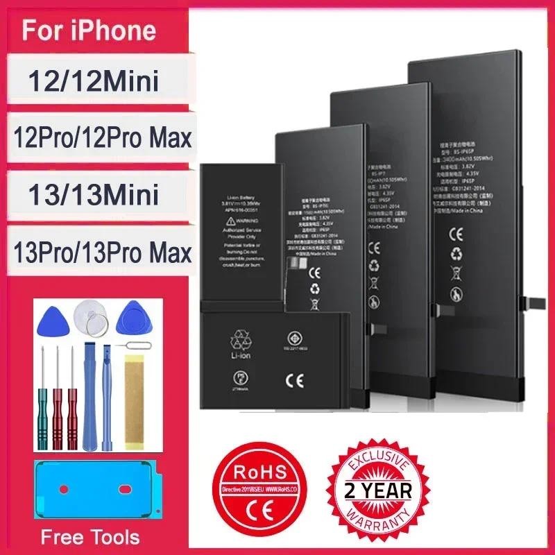 Jual New 0 Cycle Battery For IPhone 12 13 Mini Pro Max High Capacity ...