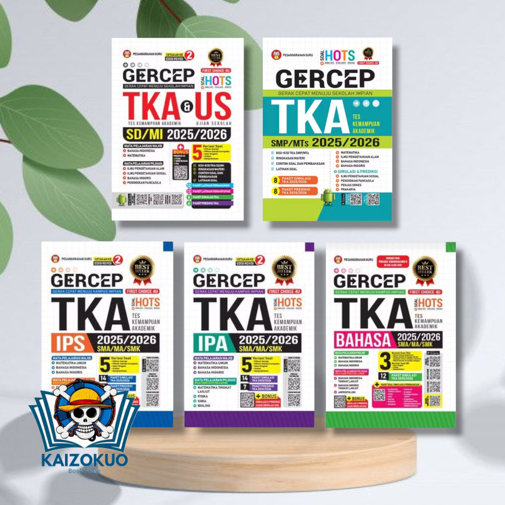 Jual BUKU GERCEP & KOMPETEN TKA SD 2025 2026 | BUKU GERCEP & KOMPETEN ...
