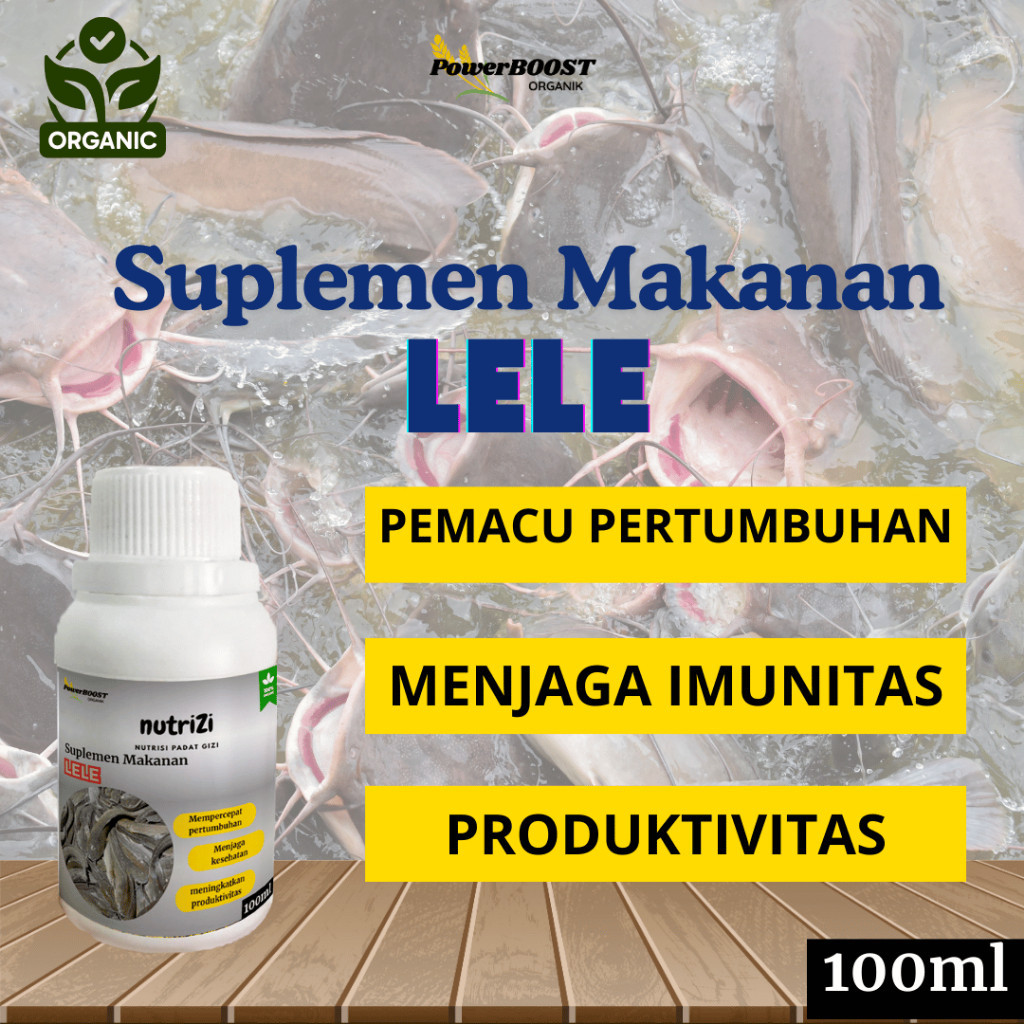 Jual nutriZi 100ml SUPLEMEN MAKANAN dan VITAMIN KHUSUS IKAN LELE ...