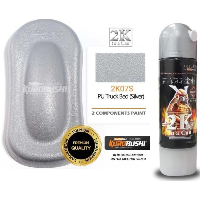 Jual 2K07S Epoxy Truck Bed SILVER SAMURAI PAINT 400ml Pilok Pilox Cat ...