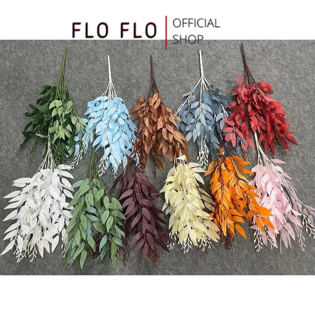Jual FLO FLO - EUCALYP 50cm Leaf Cabang/Daun Bunga Palsu Plastik Hias ...