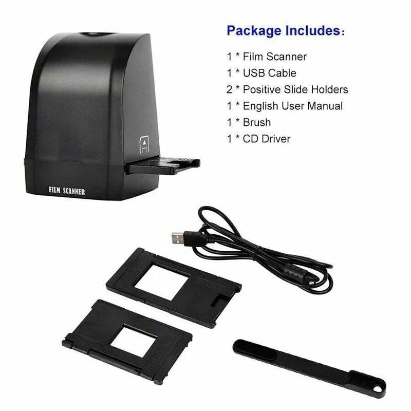 Jual Portable Photo Slide Scanner 135mm/35mm Negative Slide Film ...