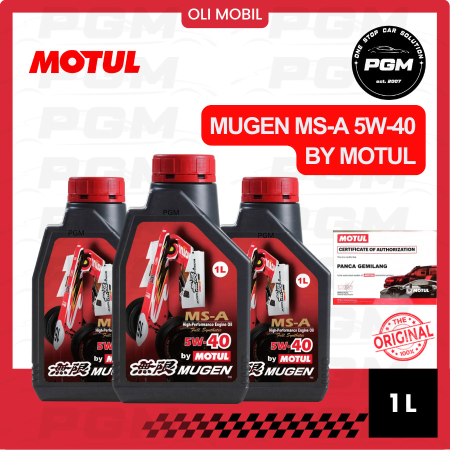 Jual Oli Mobil Motul MUGEN MS-A 5W40 BY MOTUL 1L (Dijamin Ori 100% ...