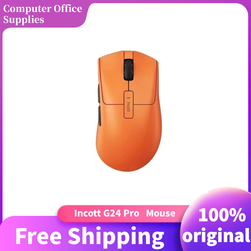 Jual Incott G24 G24 Pro Dual-Mode Wireless Mouse PAW3950 Sensor 26KDPI ...