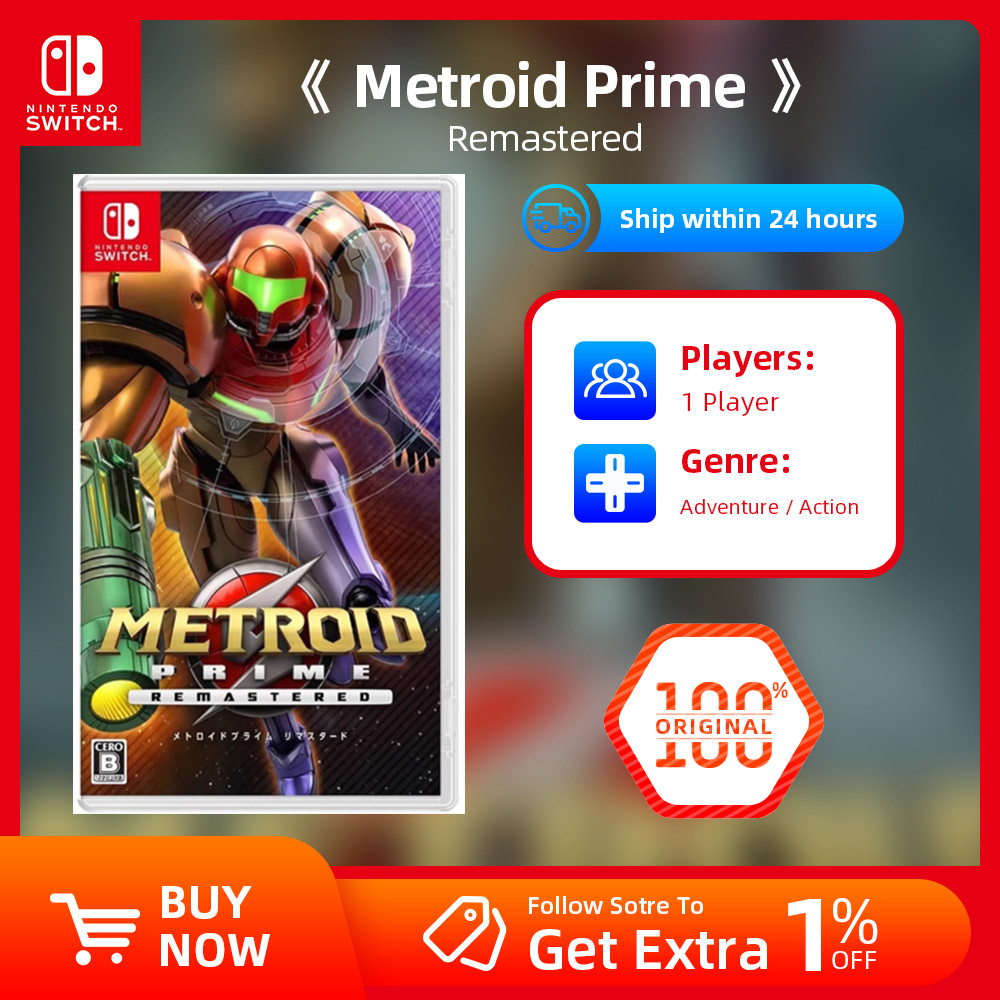 Jual Nintendo Switch Game - Metroid Prime Remastered - TV Tabletop ...