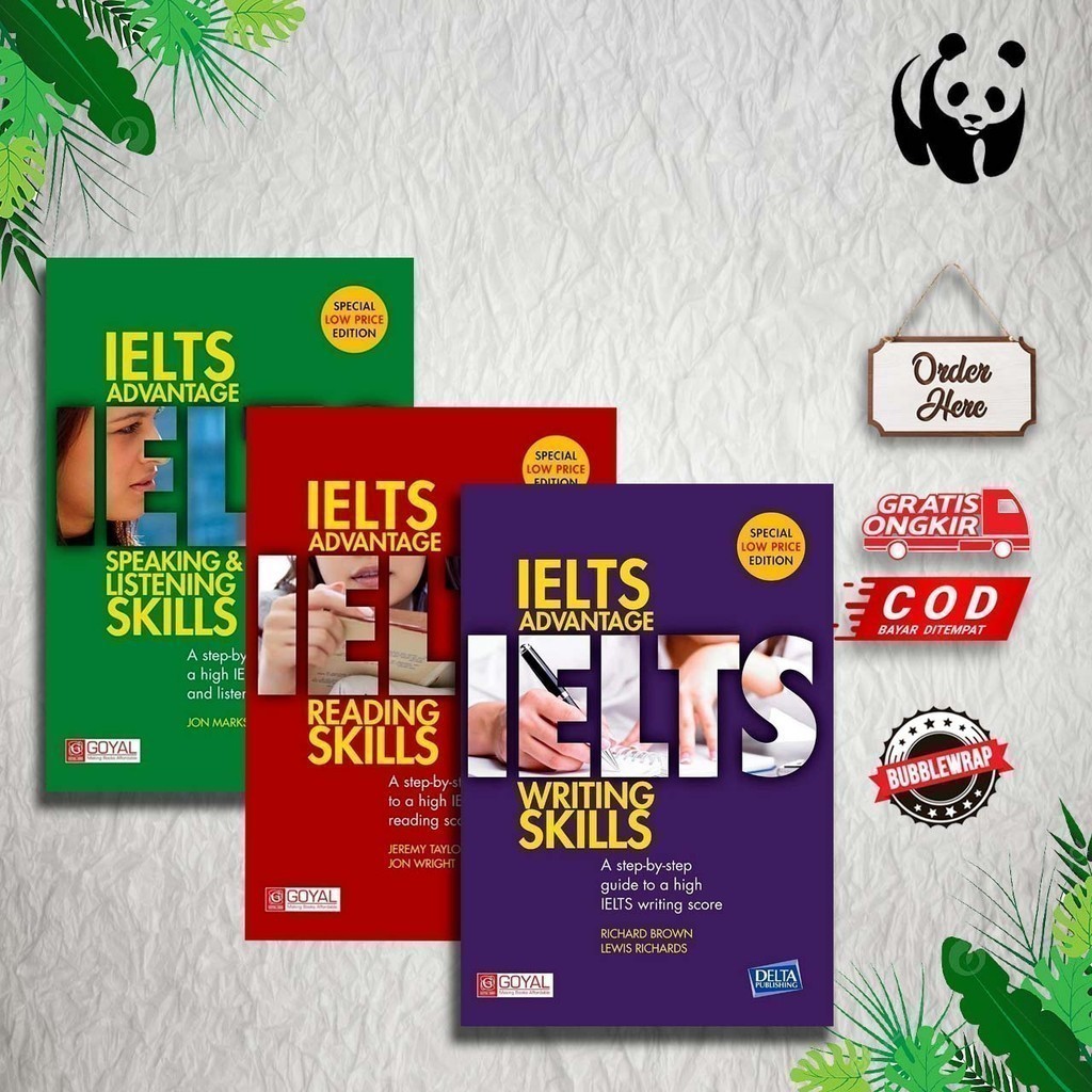 Jual Ready Book's | IELTS Advantage Speaking and Listening Skills + ELTS Advantage Reading ...