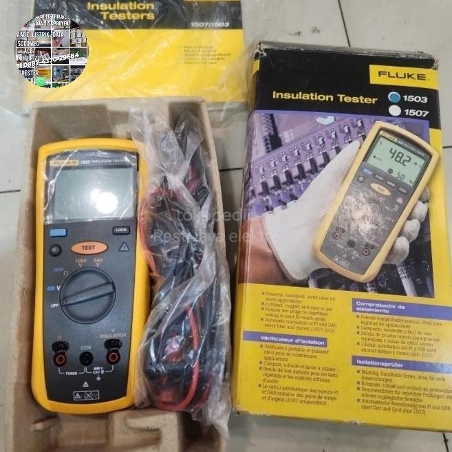 Jual Fluke 1503 Insulation Resistance Tester New Fluke Original ...