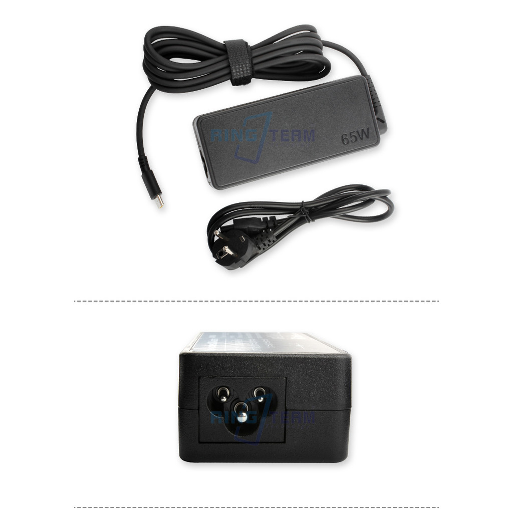 Jual 20V 3.25A 65W USB Type-C AC Laptop Power Adapter Charger For ...
