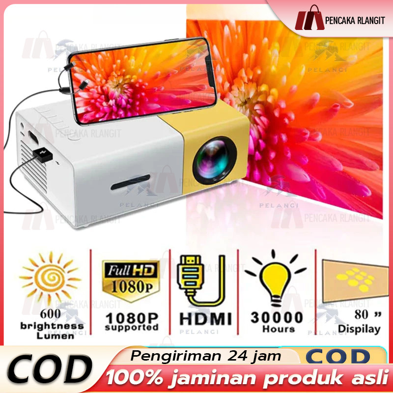 Jual Proyektor mini YG300 Portable Led mini Proyektor hp mini Home ...