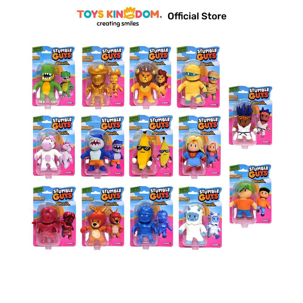 Jual Toys Kingdom Top Gear Figure Stumble Guys Random Toys Kids Toy ...