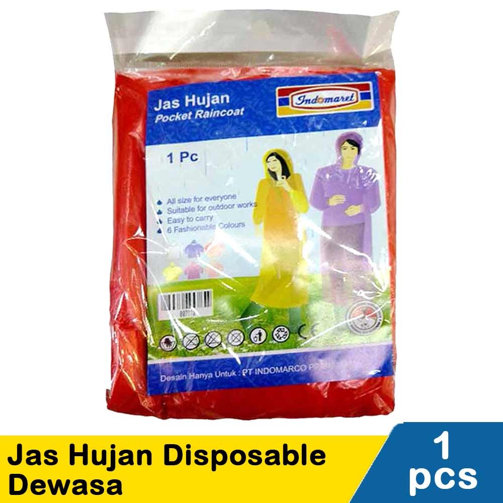 Jual INDOMARET/LARIS JAS HUJAN DISPOSABLE DEWASA | Shopee Indonesia