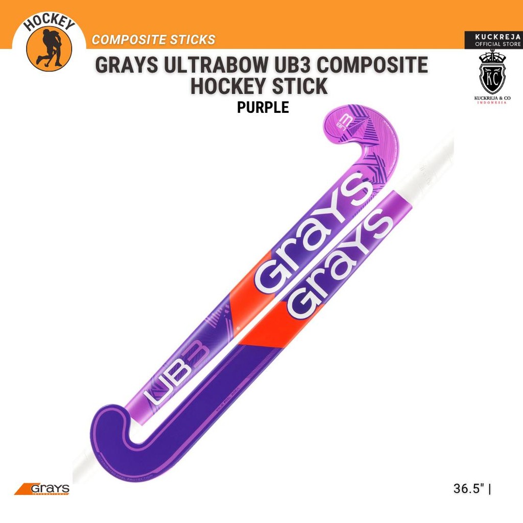 Jual Grays Ultrabow UB3 Composite Hockey Stick – Purple | Shopee Indonesia