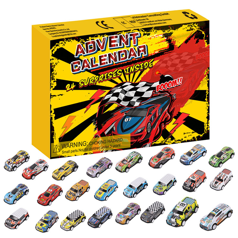 Jual Bracelet Advent Calendar Princess Car Blocks Christmas Advent ...