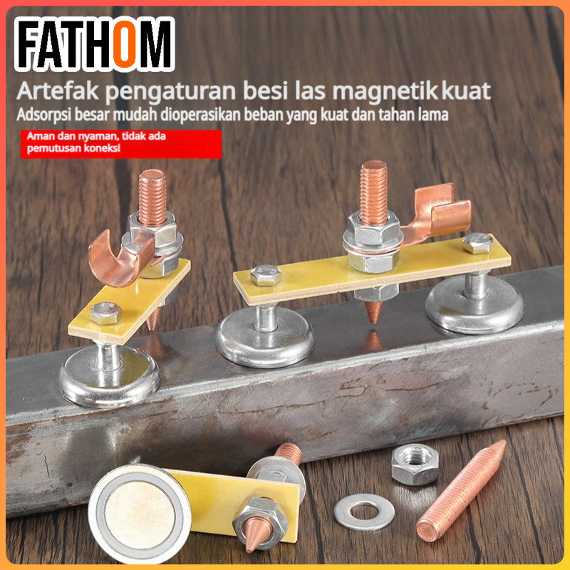 Jual Alat Grounding Magnet Kuat untuk Pengelasan - Kepala Grounding ...