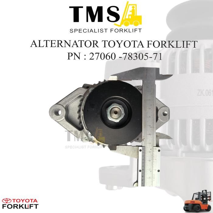 Jual Alternator Toyota Forklift 27060-78305-71 6FD15 TOYOTA 1DZ, 2Z ...