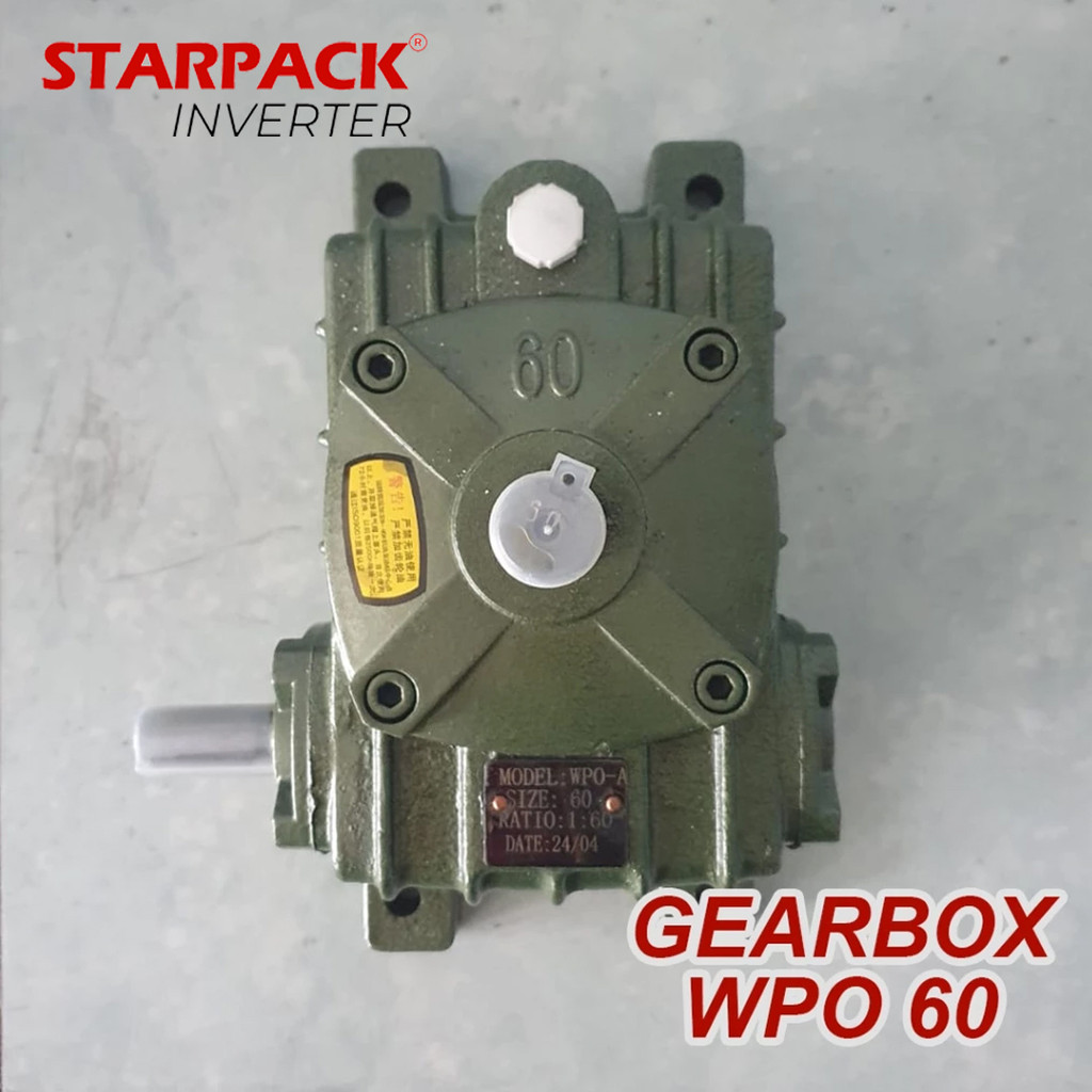 Jual GEAR BOX WPO 60 SPEED REDUCER | Shopee Indonesia