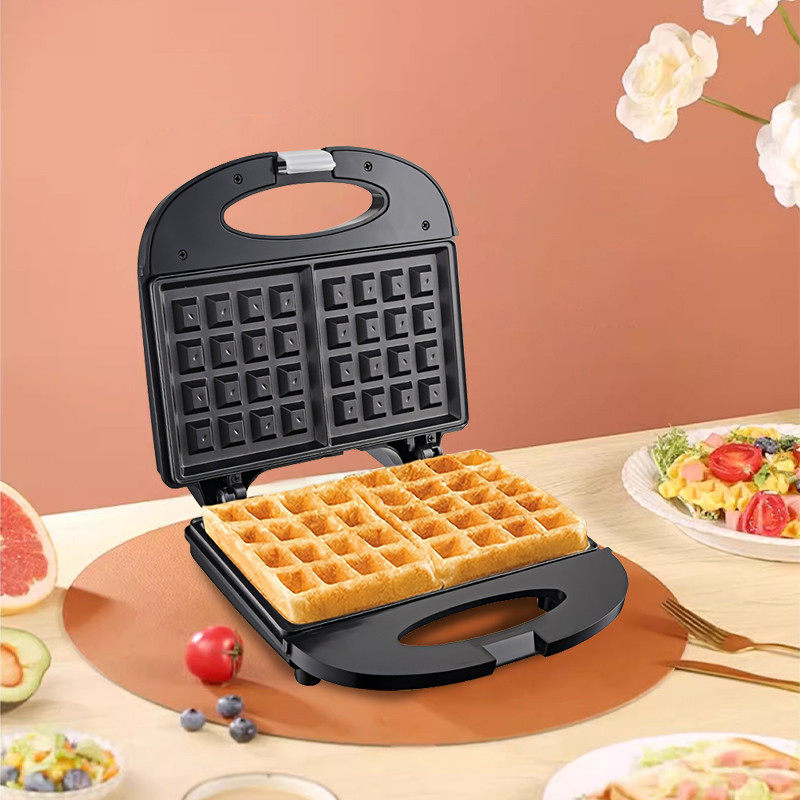 Jual Waffle maker, household 750w waffle maker, toaster breakfast ...