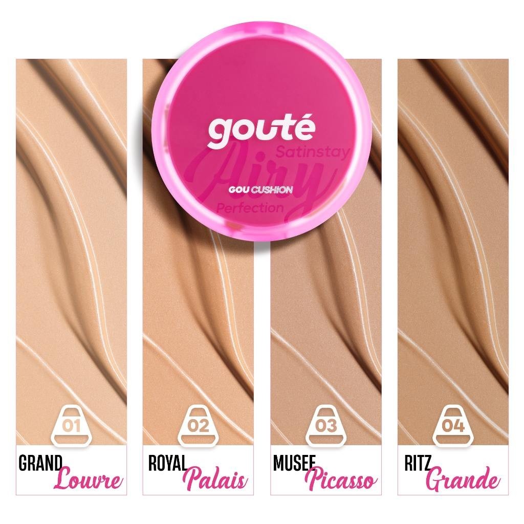 Jual GLAM - GOUTE gouté Goucushion SatinStay Airy Perfection - Goute ...