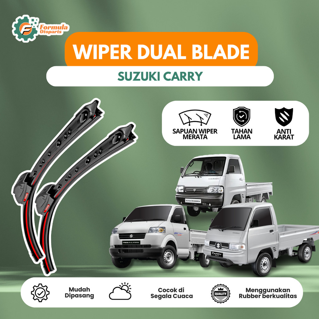 Jual Wiper Dual Blade Mobil Carry Futura/New Cary/Super Cary/Mega Cary ...