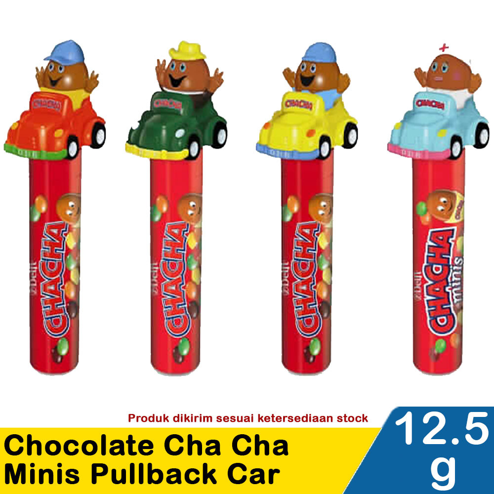 Jual DELFI CHOCOLATE CHA CHA MINIS PULLBACK CAR 12.5g | Shopee Indonesia