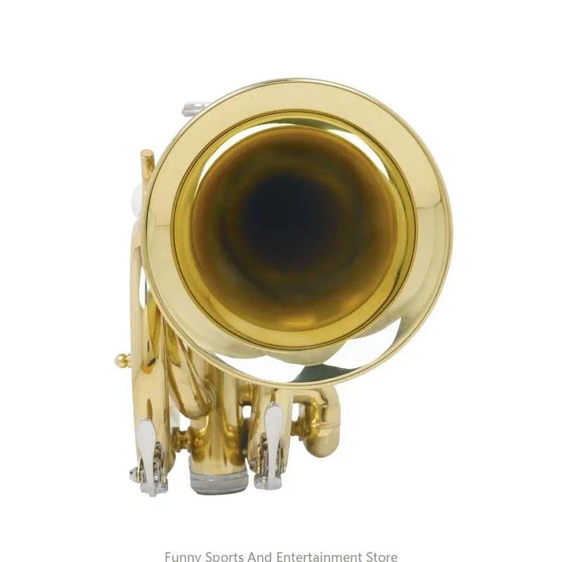 Jual Standard Trumpet Set B Flat Palm Trumpet Wind Instrument Pocket ...