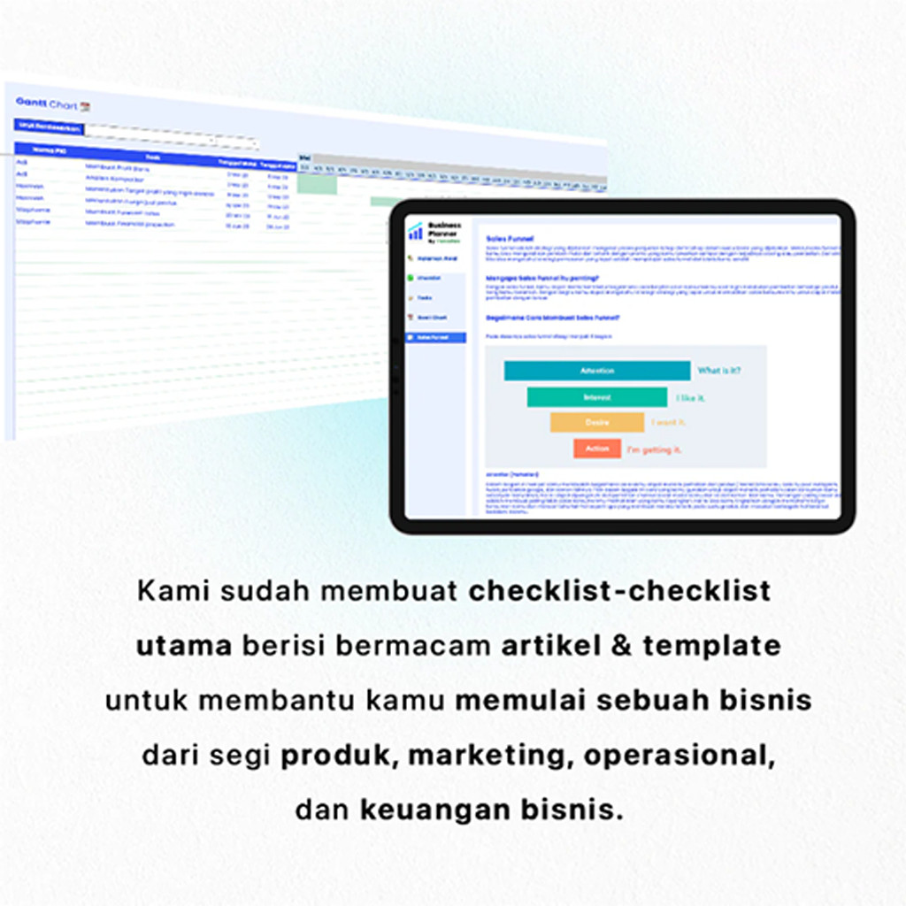 Jual Business Planner TempIate GoogIe Sheet Spreadsheet - TooIs ...