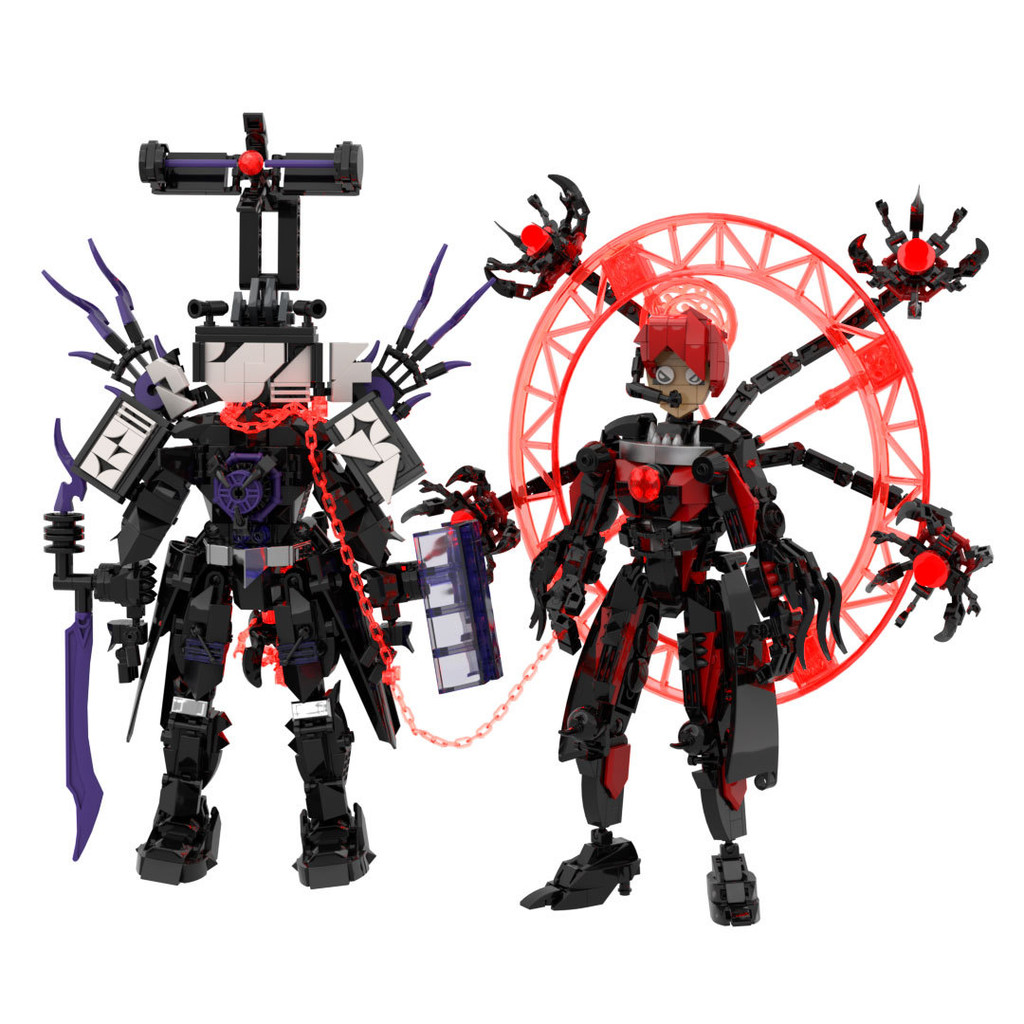 Jual Titan Plague Dominator battle damage TV Man complete armed monitor ...