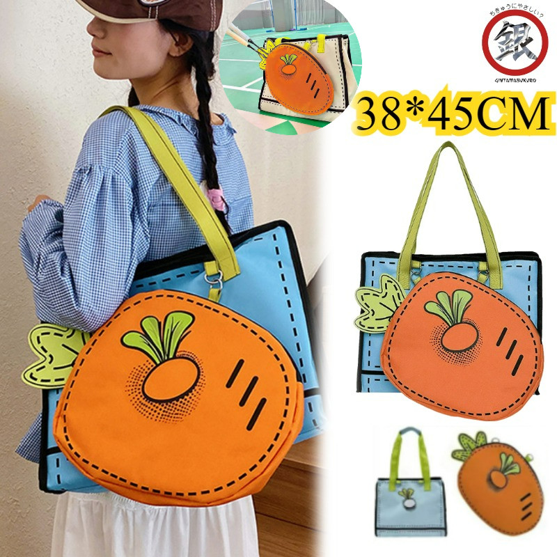 Jual Tas Raket Bulu Tangkis Karakter Lucu/Tas Selempang Tenis Desain ...