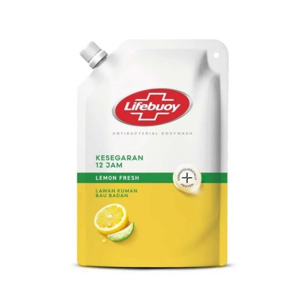 Jual LIFEBUOY BODY WASH LEMON FRESH POUCH RL 800 GR | Shopee Indonesia
