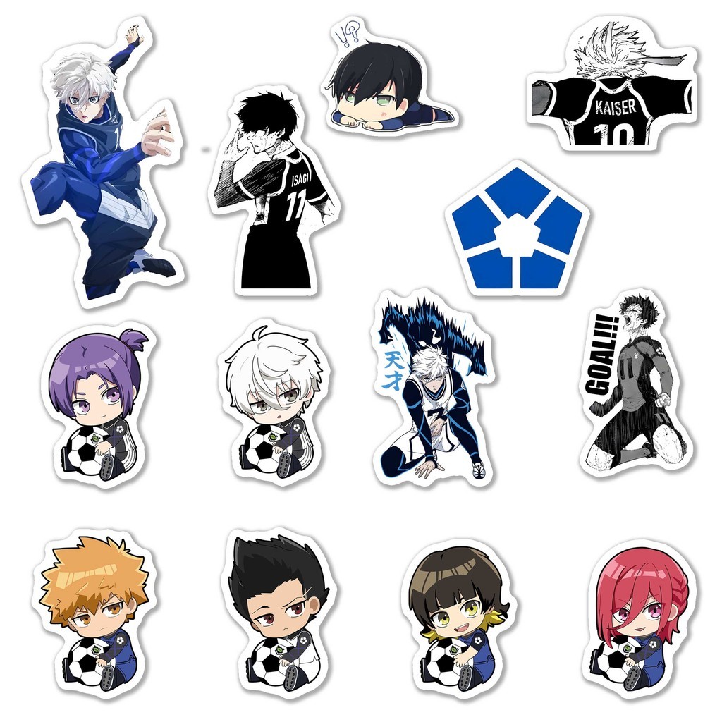 Jual STIKER BLUE LOCK ISI 50 PCS PER PACK NAGI BACHIRA CHIGIRI ISAGI ...