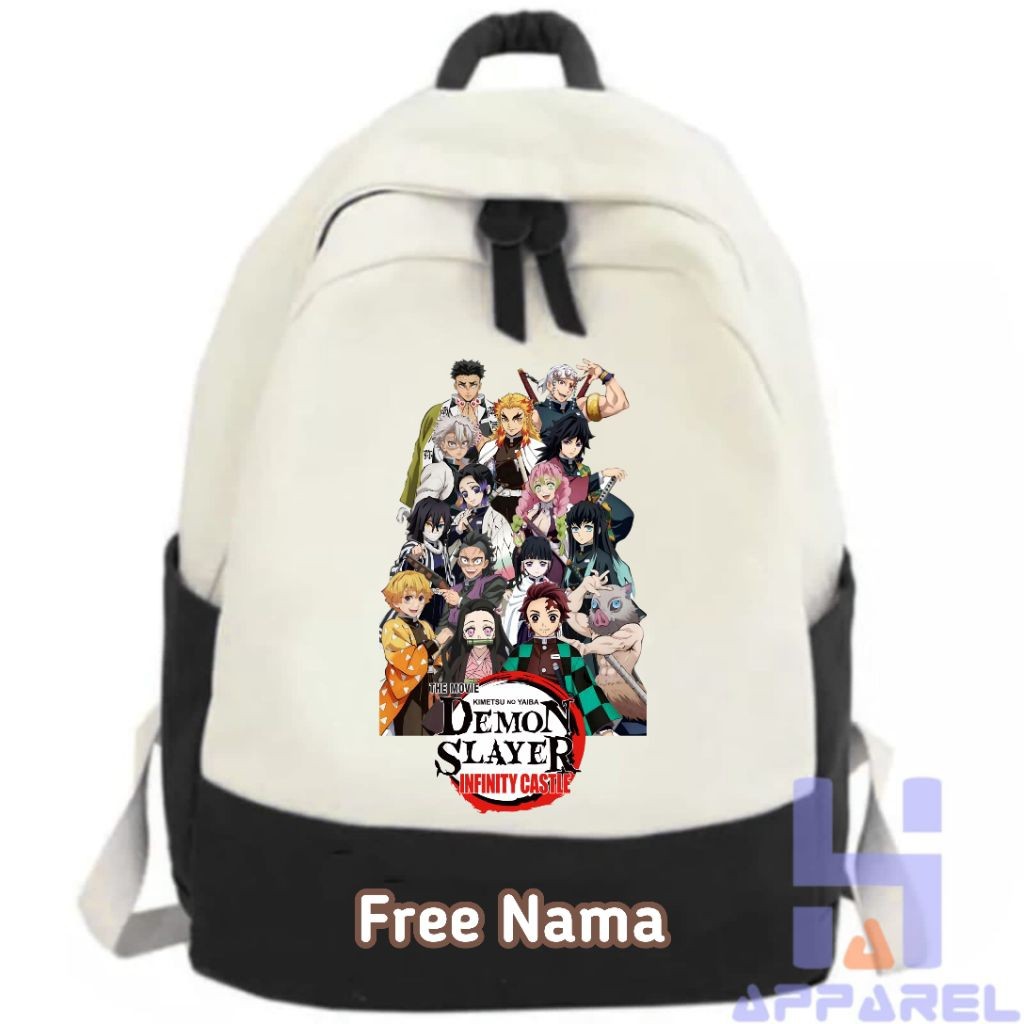 Jual TAS RANSEL ANAK DEMON SLAYER KIMETSU NO YAIBA INFINITY CASTLE FREE ...